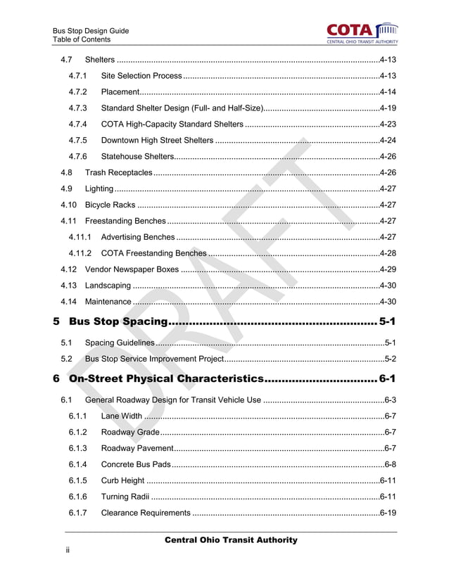 Bus stop standards_manual_draft_final_sept18-2013 | PDF