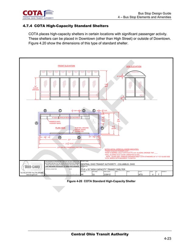 Bus stop standards_manual_draft_final_sept18-2013 | PDF