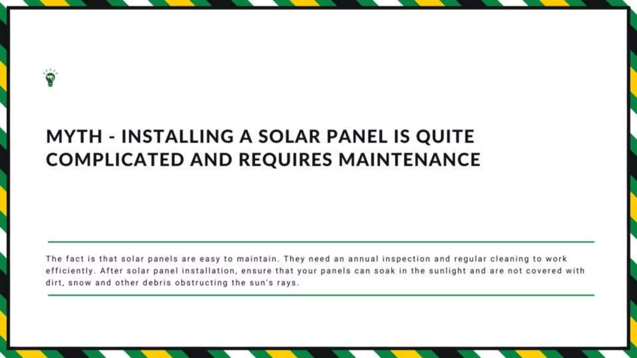 Busted - Solar energy myths and misconceptions.pptx | Gas and Electric ...