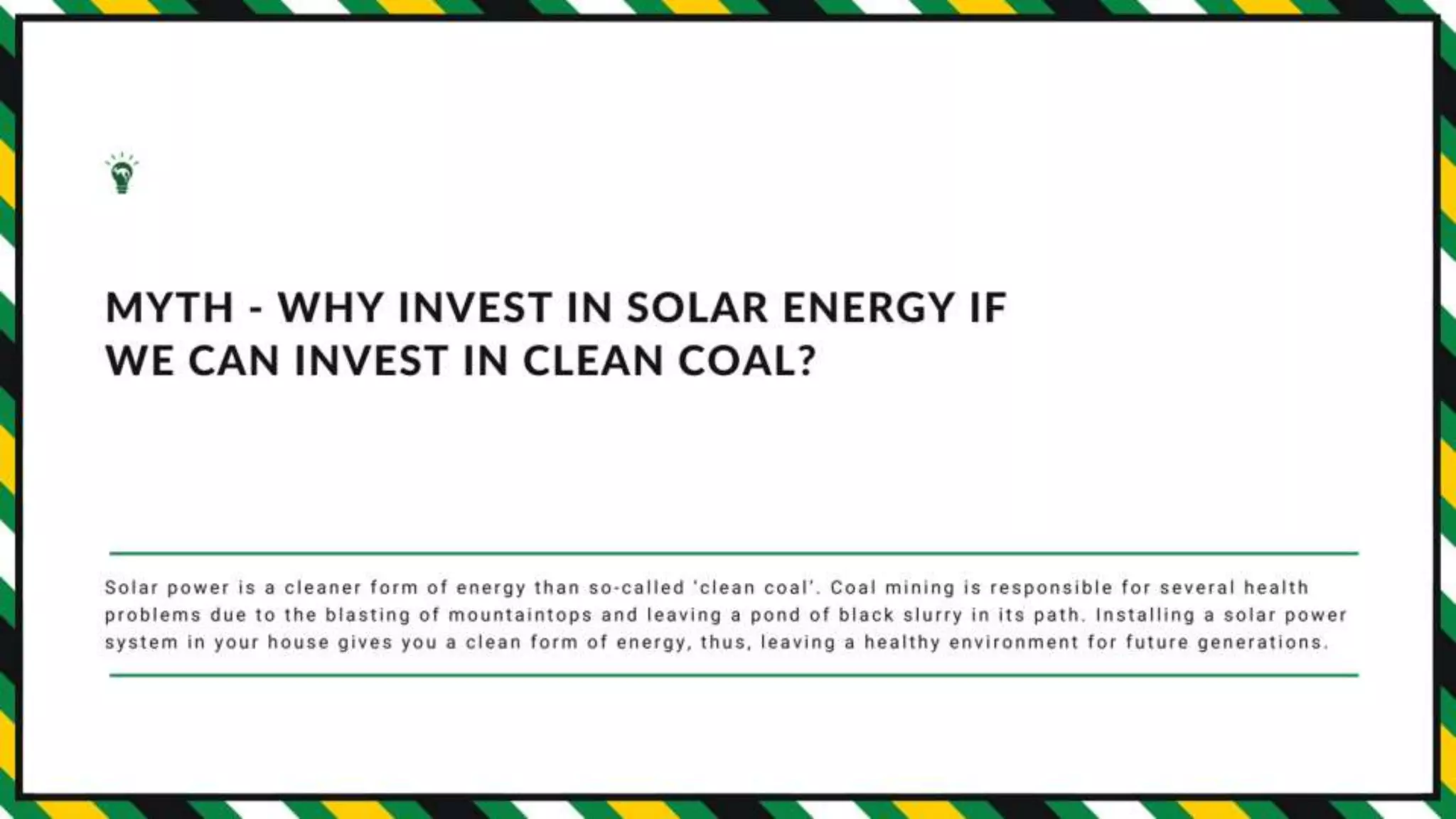 Busted - Solar energy myths and misconceptions.pptx | Gas and Electric ...