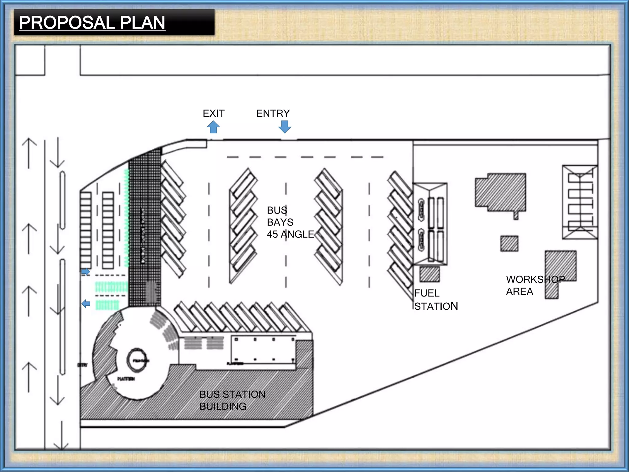 Bus terminal redevelopment | PPTX