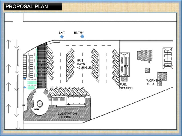 Bus terminal redevelopment | PPTX