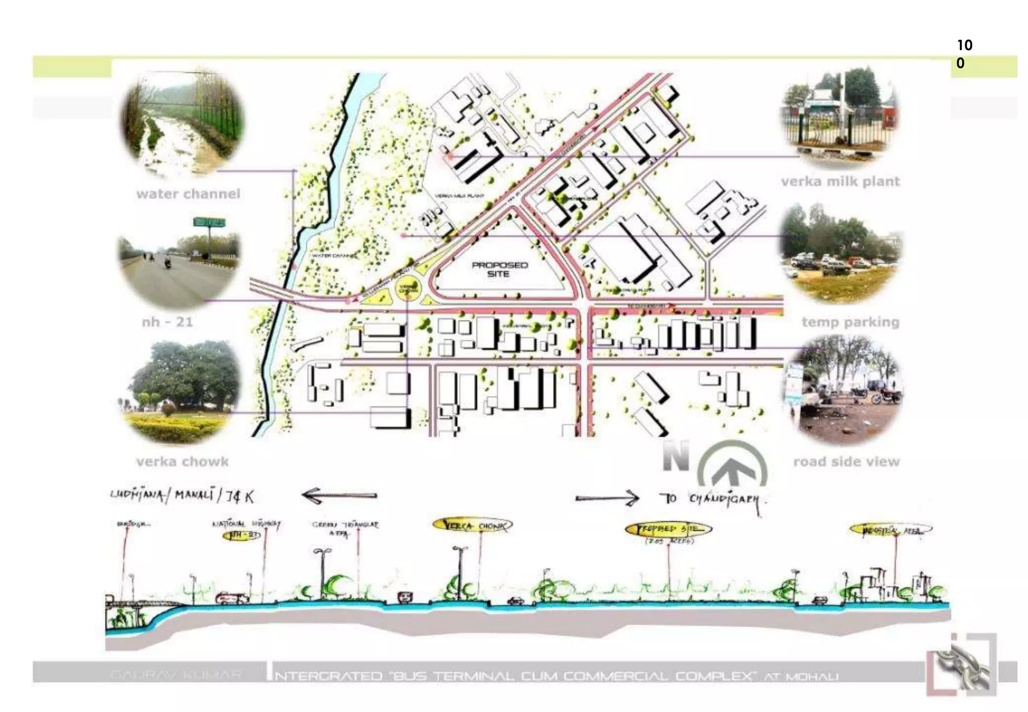 Bus terminal+commercial complex+isbt+india ppt show | PPS