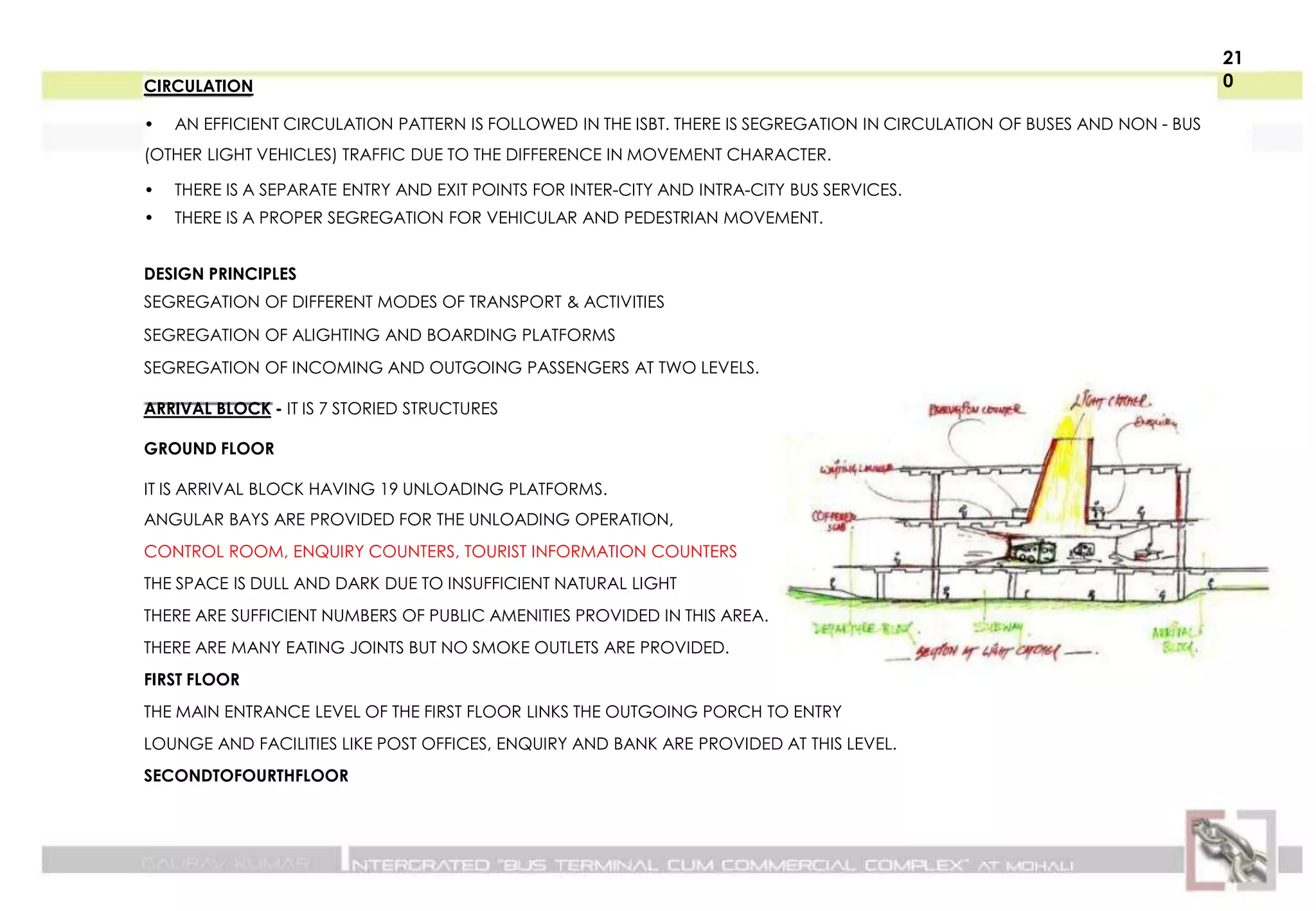 Bus terminal+commercial complex+isbt+india ppt show | PPS