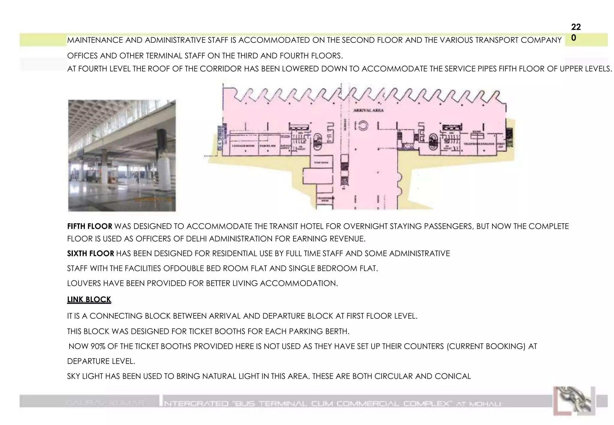 Bus terminal+commercial complex+isbt+india ppt show | PPS