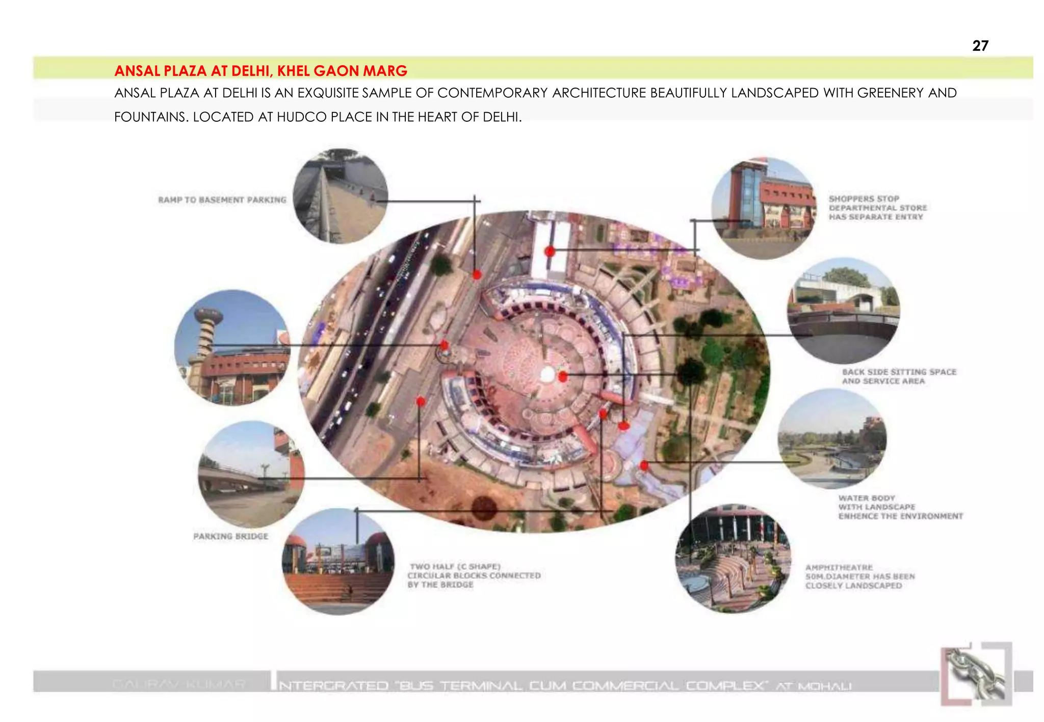 Bus terminal+commercial complex+isbt+india ppt show | PPS