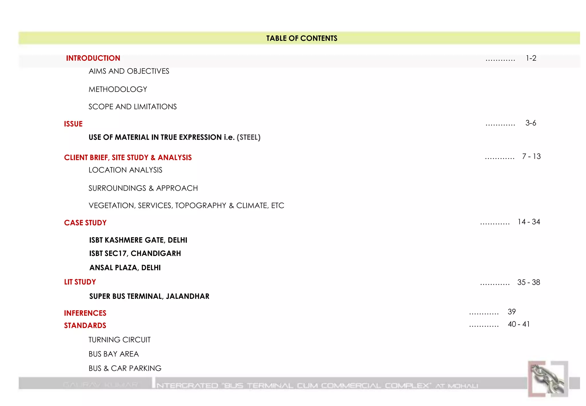 Bus terminal+commercial complex+isbt+india ppt show | PPS