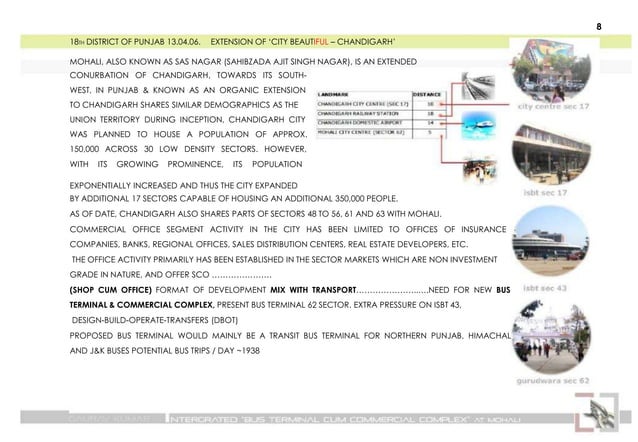 Bus terminal+commercial complex+isbt+india ppt show | PPS