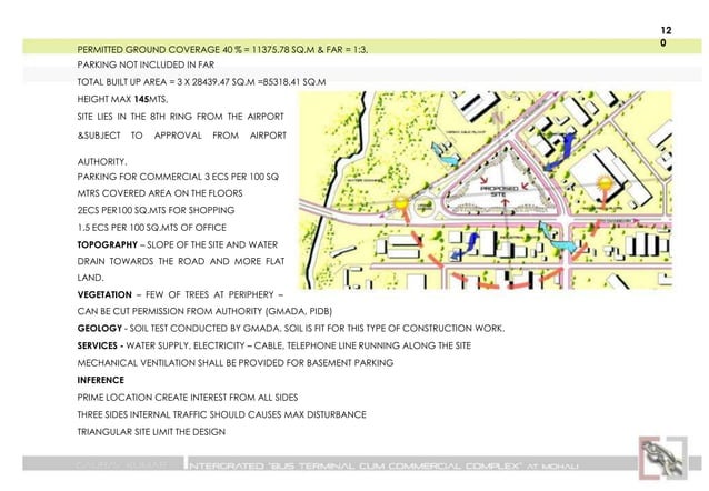 Bus terminal+commercial complex+isbt+india ppt show | PPS