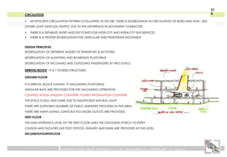 Bus terminal+commercial complex+isbt+india ppt show | PPS