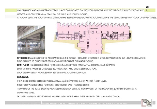 Bus terminal+commercial complex+isbt+india ppt show | PPS