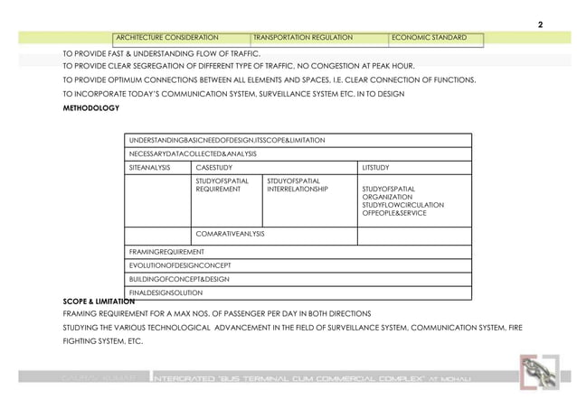 Bus terminal+commercial complex+isbt+india ppt show | PPS