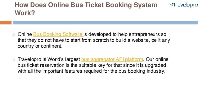 Bus Ticket Booking System | PPTX