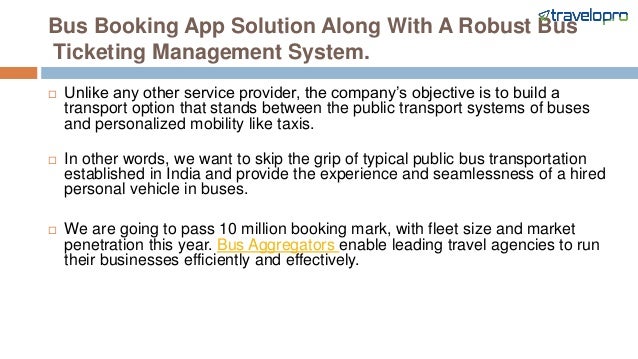 Bus Ticket Booking System | PPTX