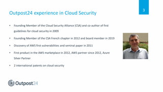 Outpost24 webinar - Busting the myths of cloud security | PPT