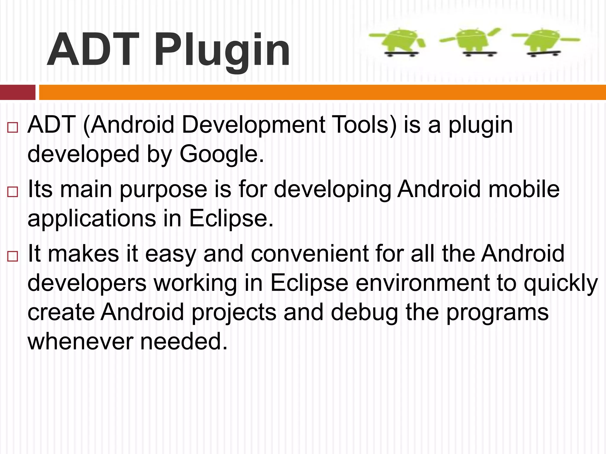 Bus tracking application in Android | PPTX