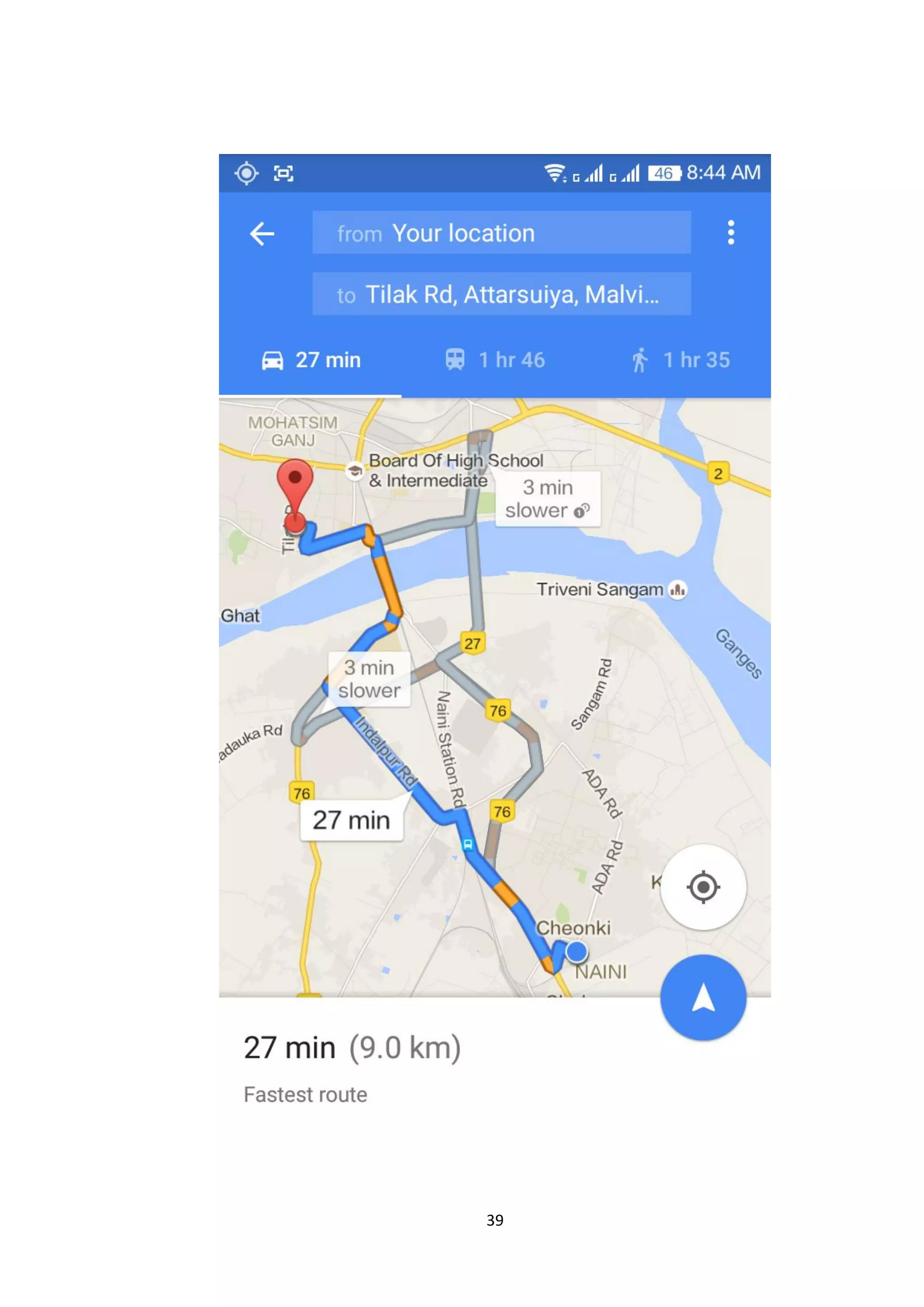 Bus tracking application project report | PDF