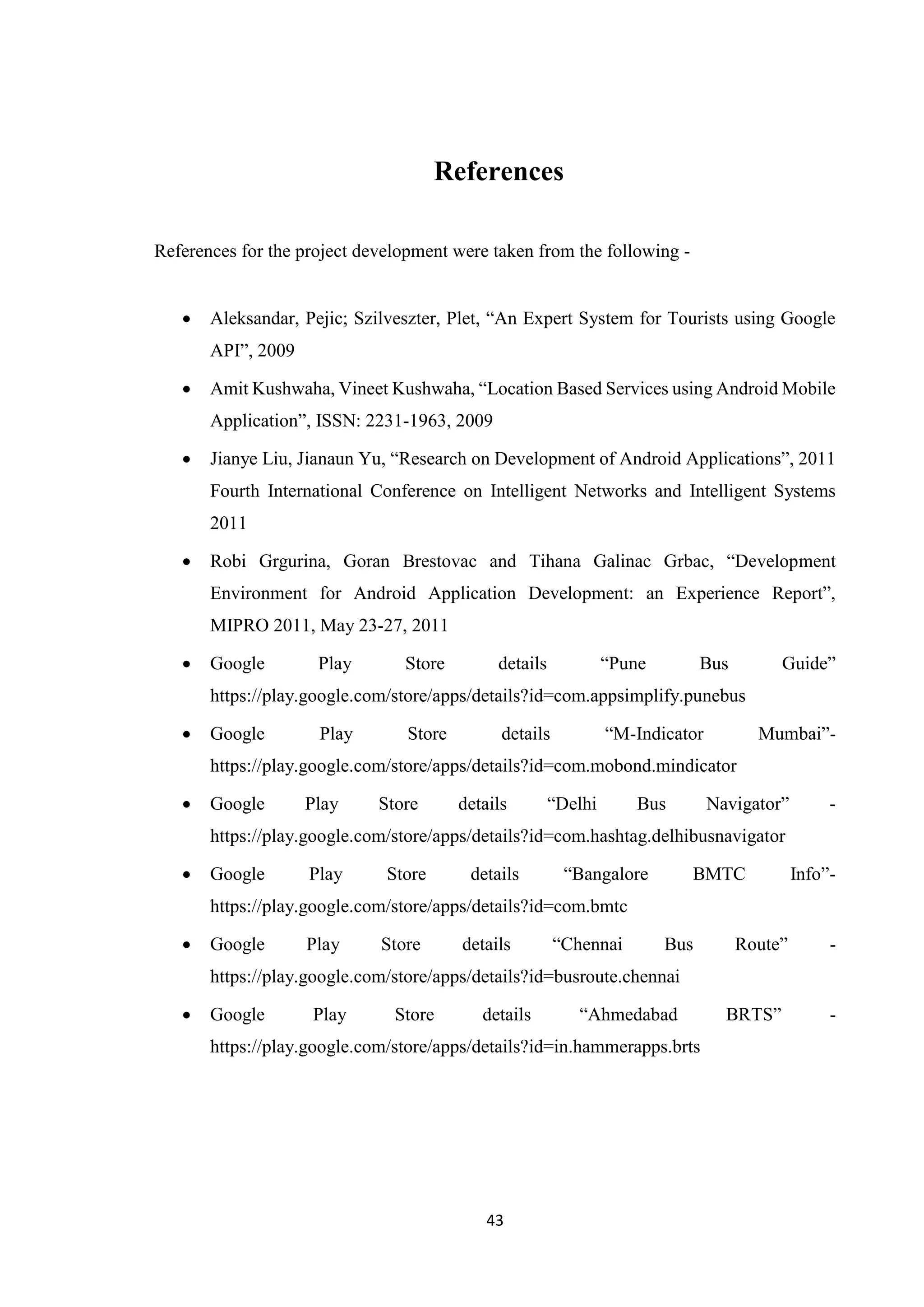 Bus Tracking Application Project Report Pdf Operating Systems Computer Software And