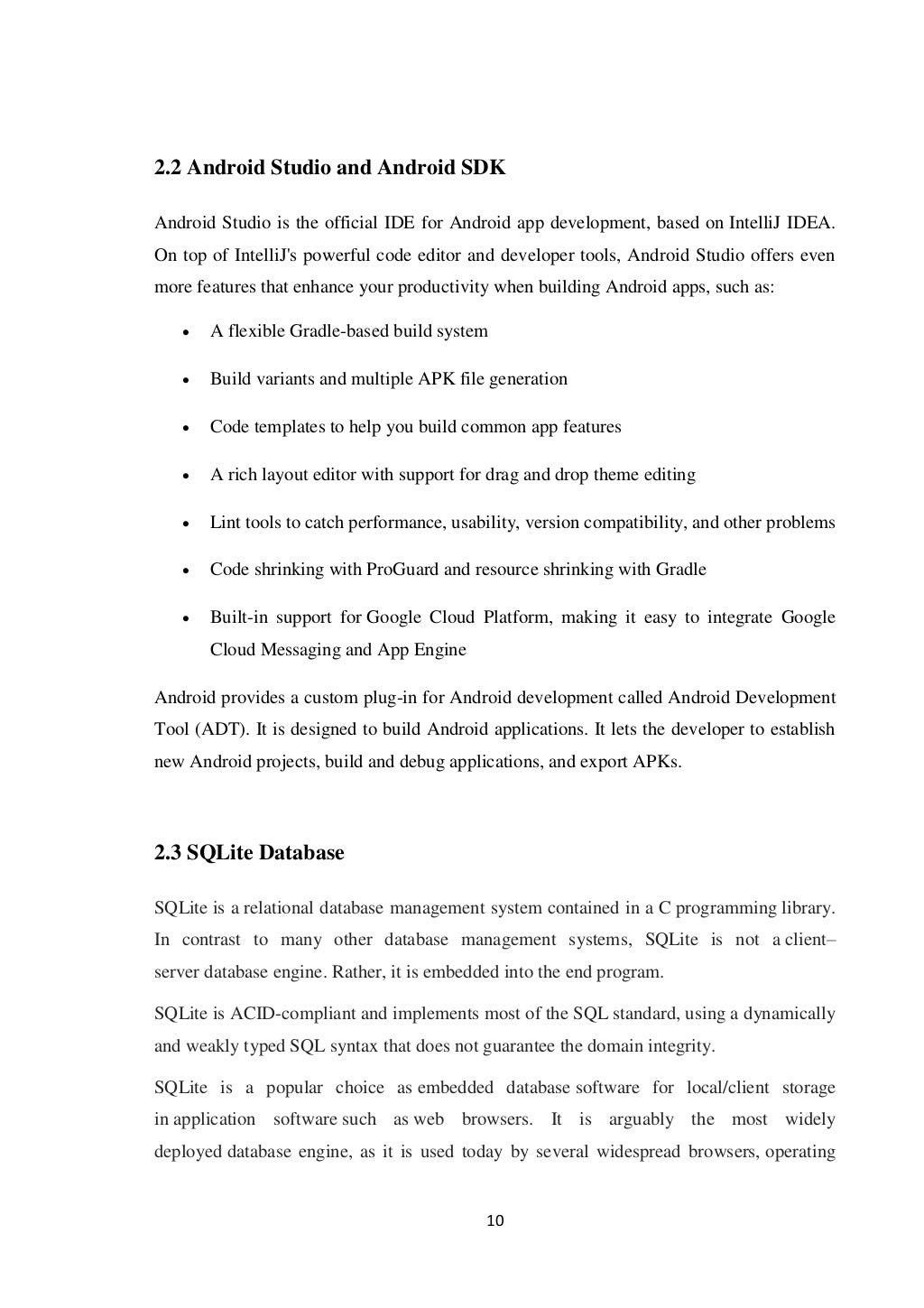Bus tracking application project report