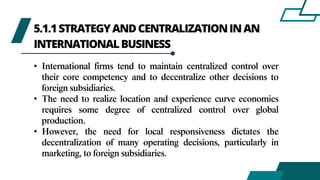 ORGANIZATIONAL STRUCTURE AND CONTROL SYSTEM | PPTX | Large Business ...