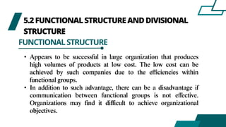 ORGANIZATIONAL STRUCTURE AND CONTROL SYSTEM | PPTX | Large Business ...