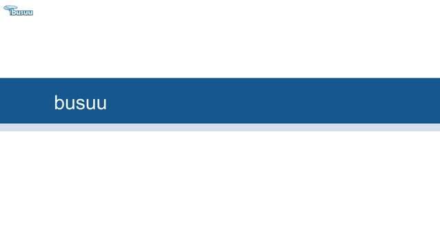Busuu App | PPTX
