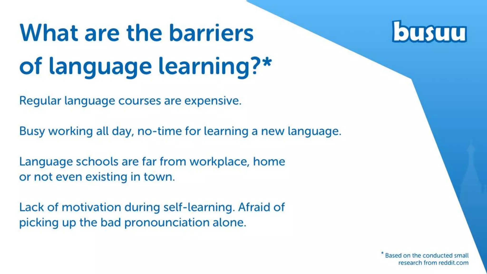 Busuu product description | PPTX