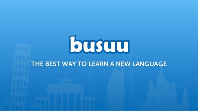Busuu product description | PPTX
