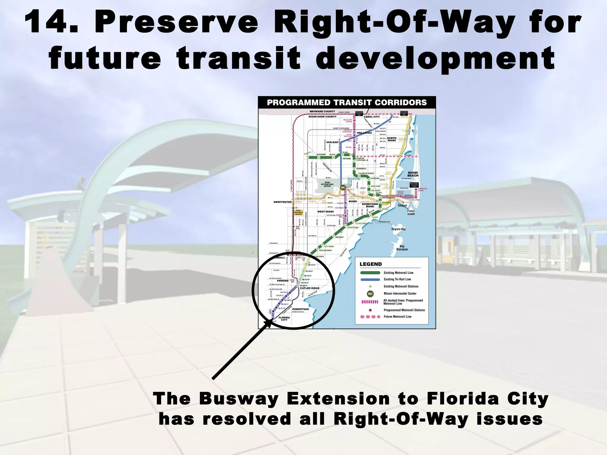 Busway Extension to Florida City | PPT | Rail Travel | Travel Type