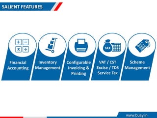 Busy - Business Accounting Software - Corporate Presentation | PPSX