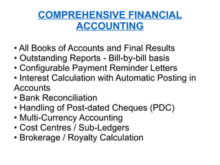 Busy accounting software ppt | PDF | Business Utilities | Business
