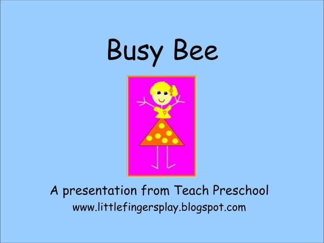 Busy Bee | PPTX