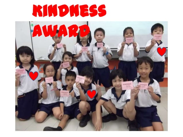Well done, kids! You all did well in Term One. Keep up the good work ...