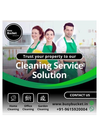 busy bucket Professional cleaning services | PDF