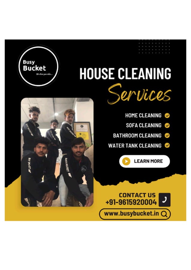 busy bucket Professional cleaning services | PDF