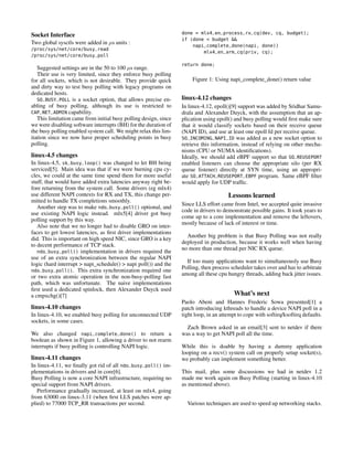 Busy Polling: Past, Present, Future | PDF