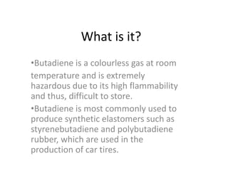 Butadiene | PPTX