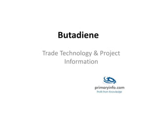 Butadiene | PPTX