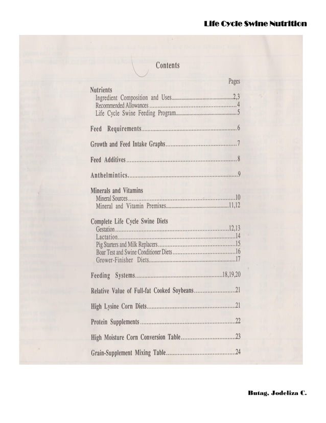 Life Cycle Swine Nutrition | PDF | Nutrition | Healthy Living