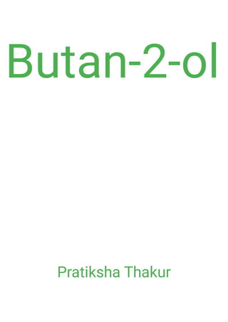 Butan-2-ol | PDF