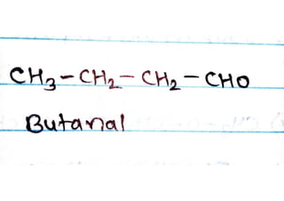 Butanal | PDF