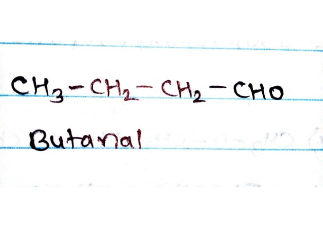 Butanal | PDF