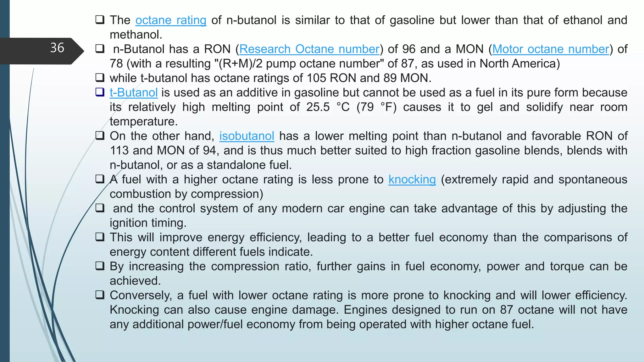 Butanol production | PPTX