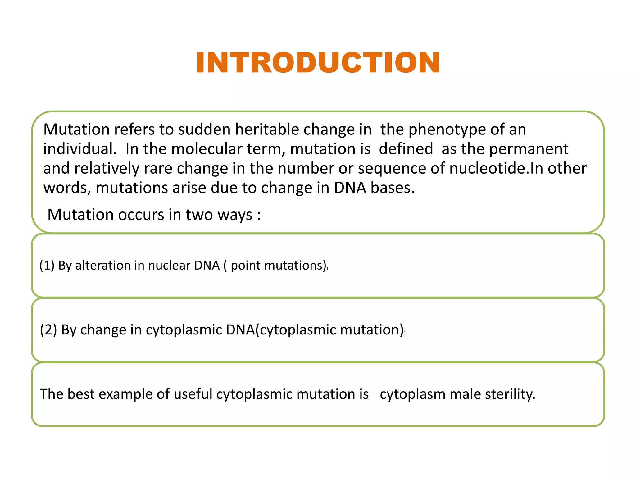Mutation breeding | PPT