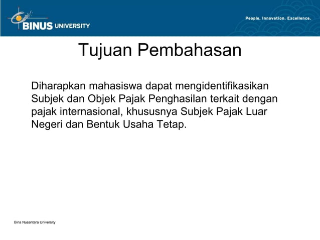 Bentuk Usaha Tetap Bina Nusantara Uni.ppt