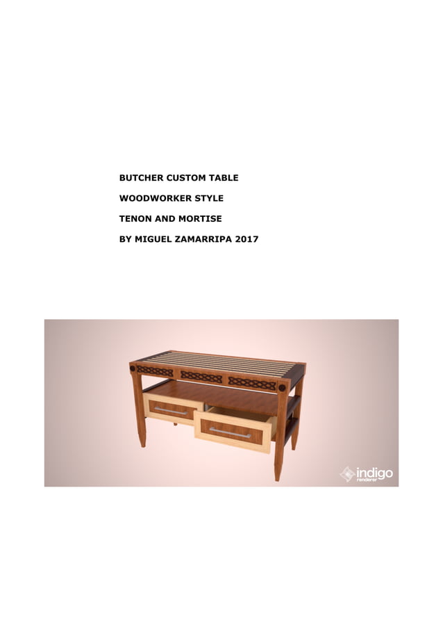 Butcher table | PDF