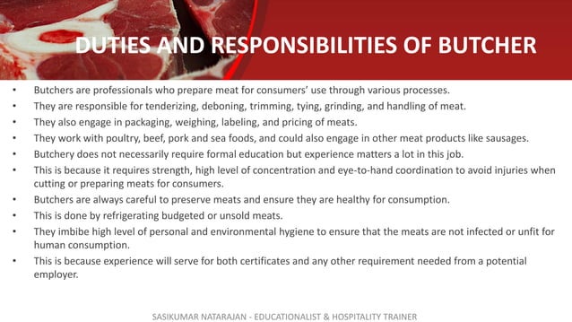 BUTCHERY | PDF | Barbecues and Grilling | Food & Drink