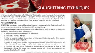 BUTCHERY | PDF