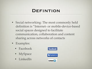 Social Networking | PPT | Social Networking | Internet