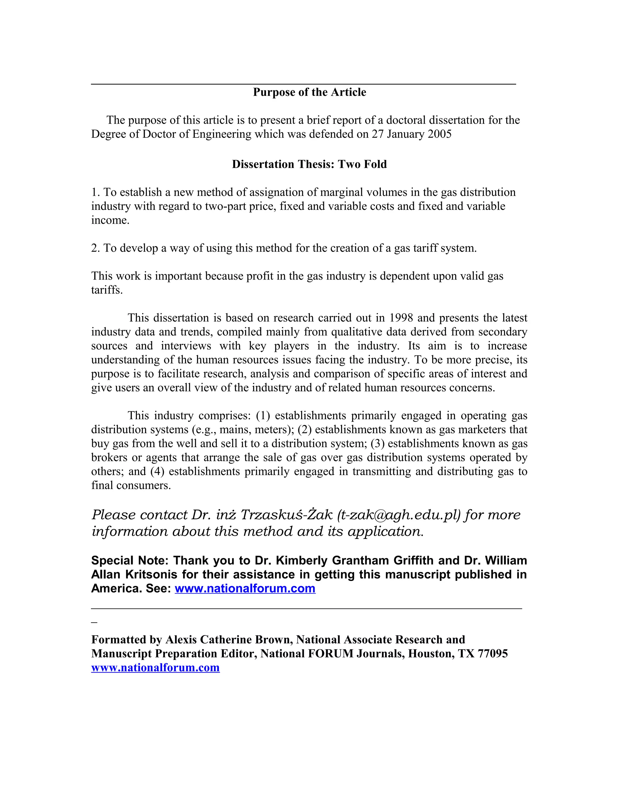 Butler gas distribution | DOC